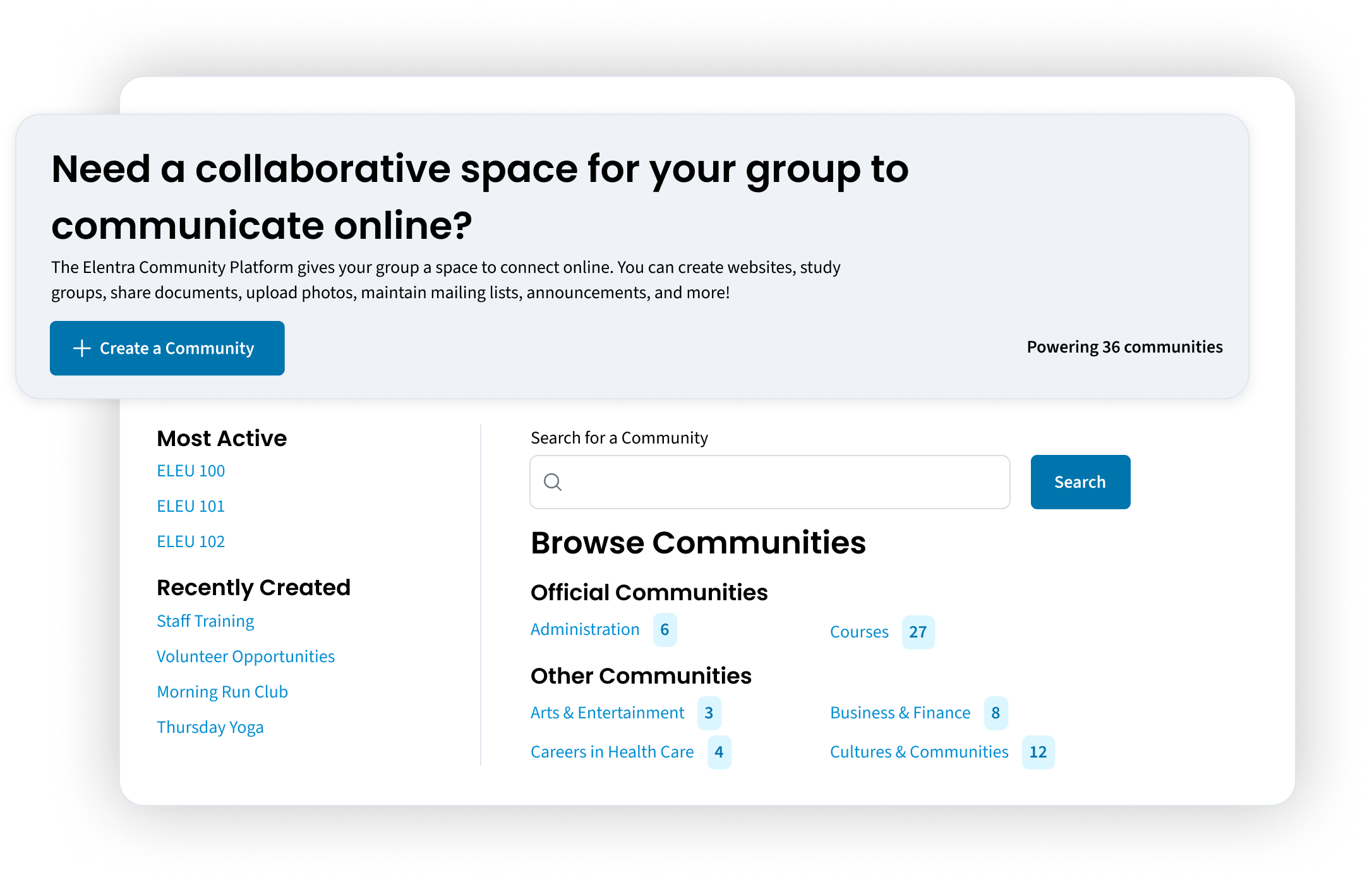 Learning Management System | Elentra